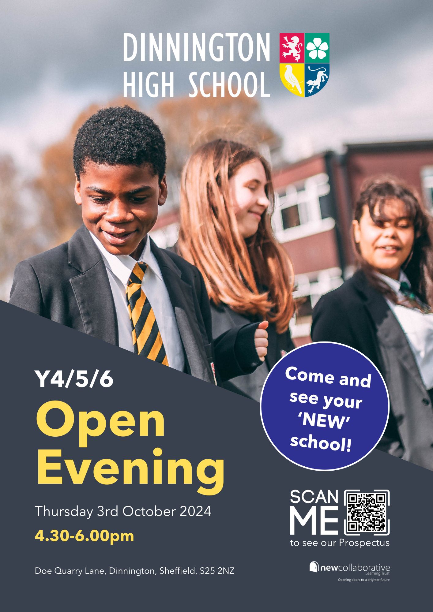 Y4/5/6 Open Evening : Dinnington High School