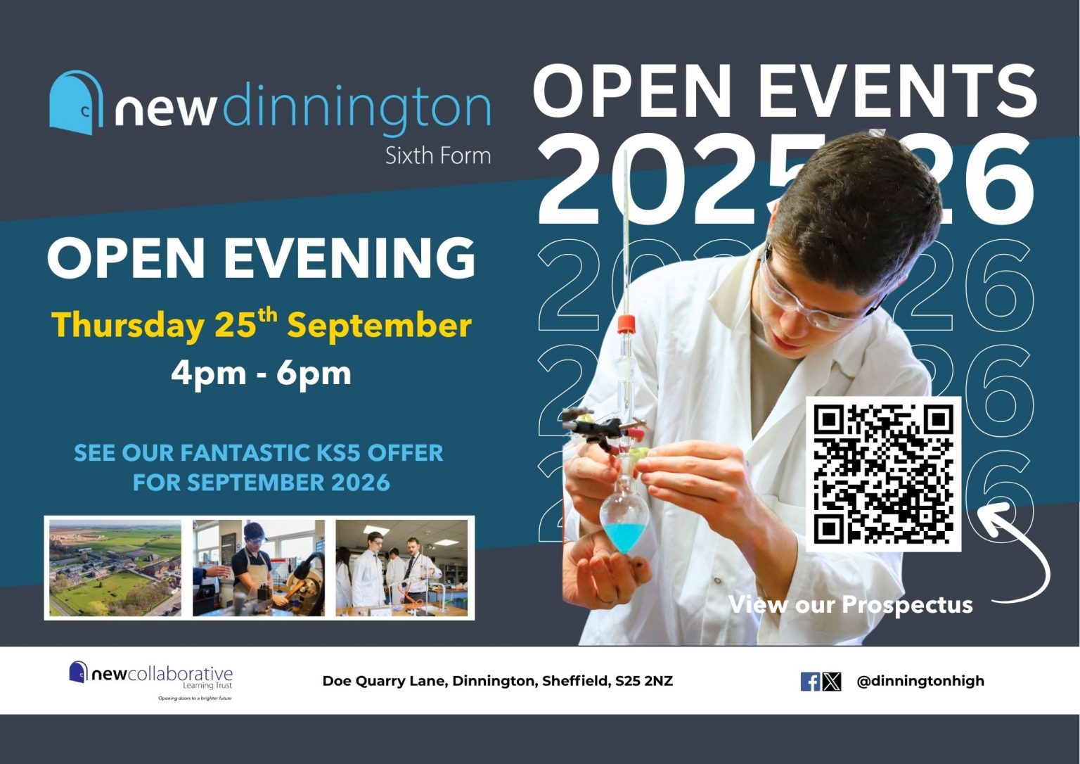 Sixth Form Open Events : Dinnington High School